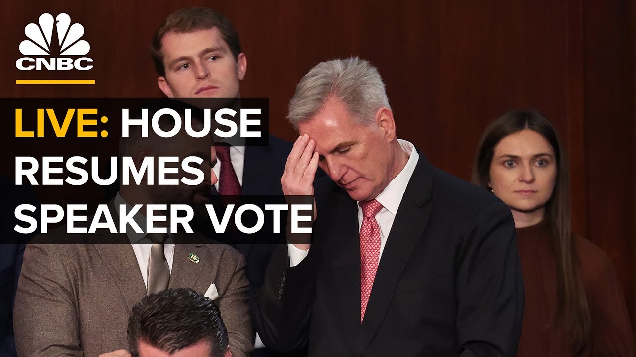 LIVE: House holds 4th day of speaker vote after GOP leader McCarthy ...