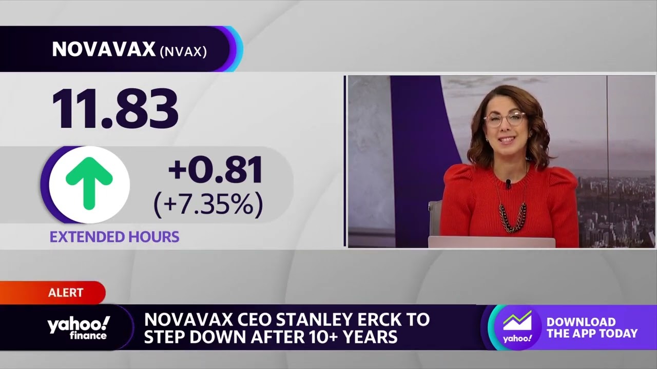 Novavax CEO Stanley Erck to step down from role after 10 years - The ...