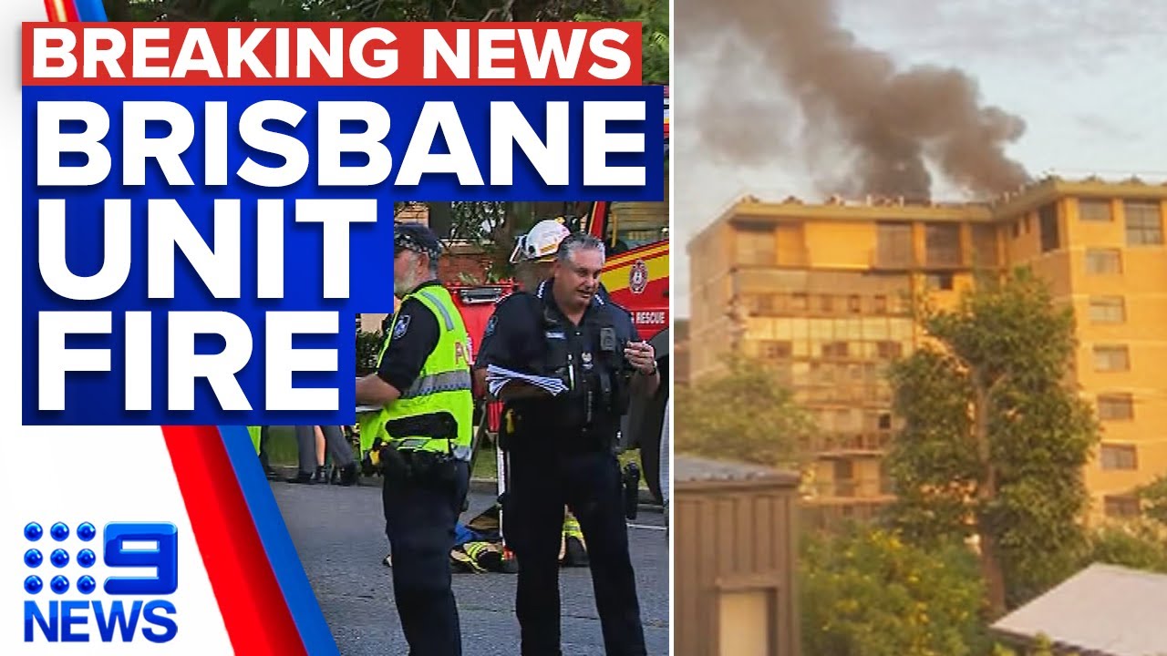 One dead, two in serious condition after Brisbane unit fire | 9 News ...