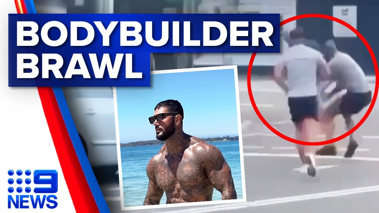 Brutal brawl between bodybuilders results in serious charges | 9 News ...