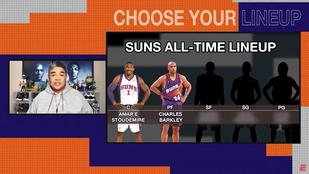 Listing Phoenix Suns' All-Time Dream Team Lineup w/ Ohm Youngmisuk ...