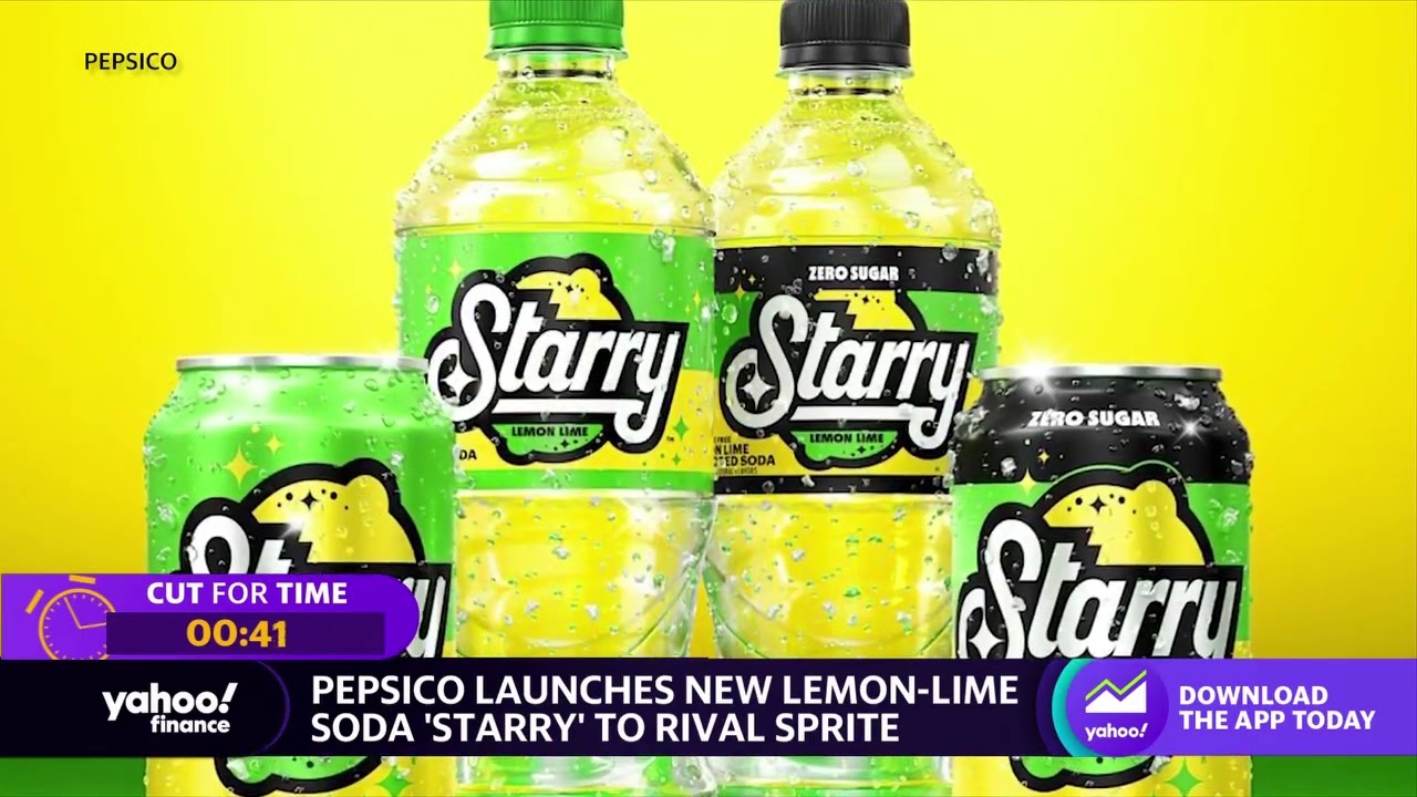 PepsiCo launches 'Starry' lemon-lime soda to rival Coke's Sprite - The ...