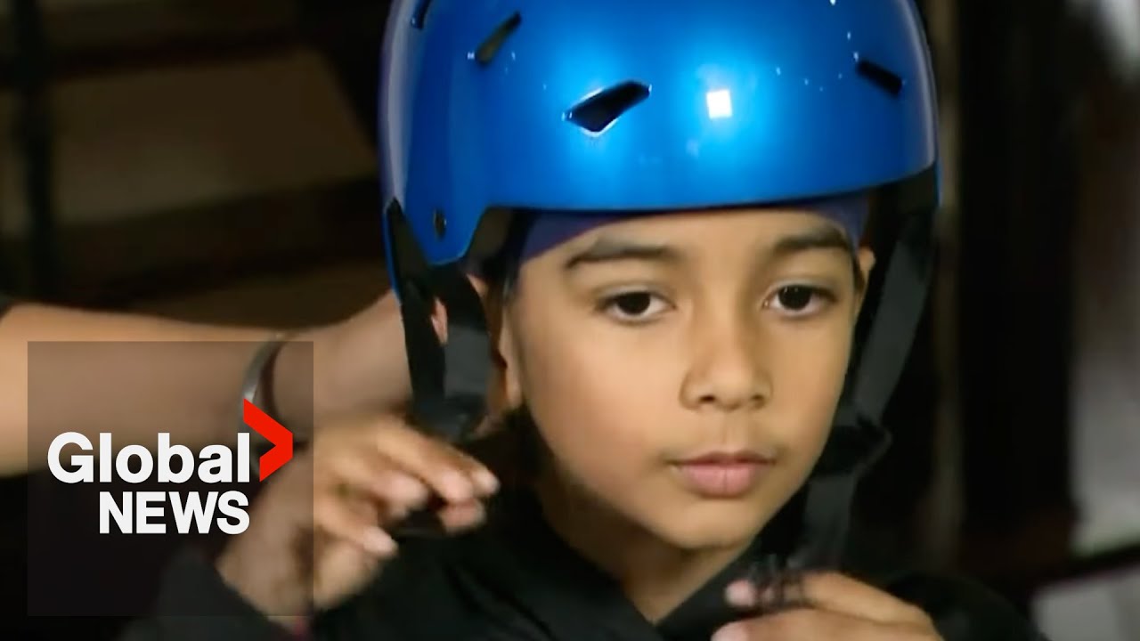 1st bike helmet designed for Sikh kids in production - The Global Herald