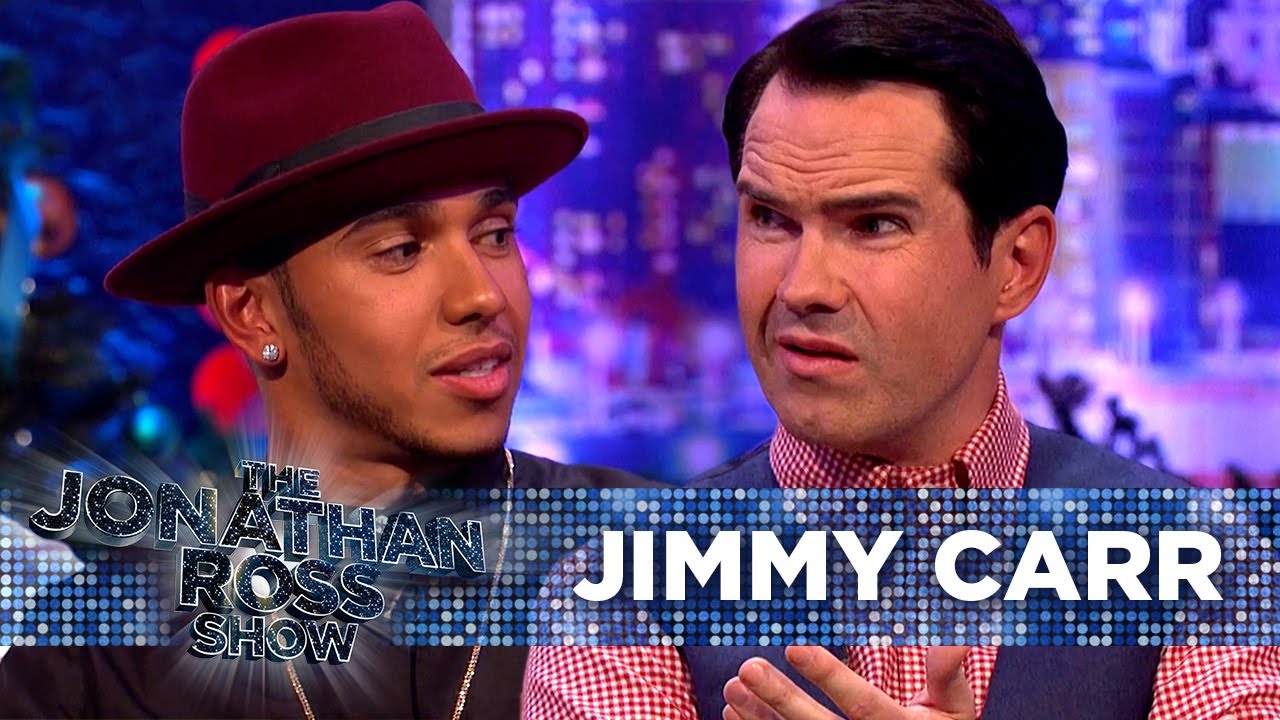Lewis Hamilton Asks Jimmy Carr If His Laugh Is Real | The Jonathan Ross ...