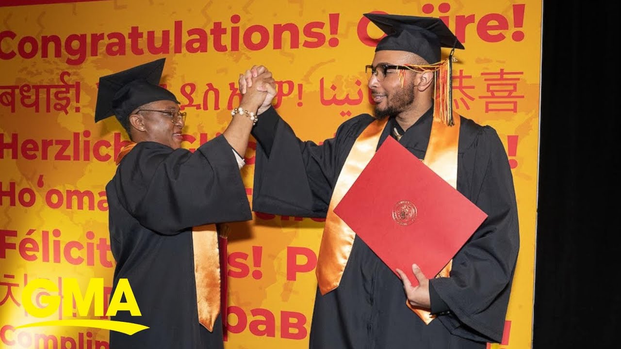 Mom and son graduate college together - The Global Herald
