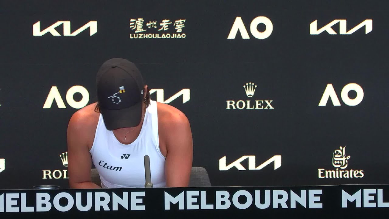 Caroline Garcia Press Conference | Australian Open 2023 Pre-Event - The ...