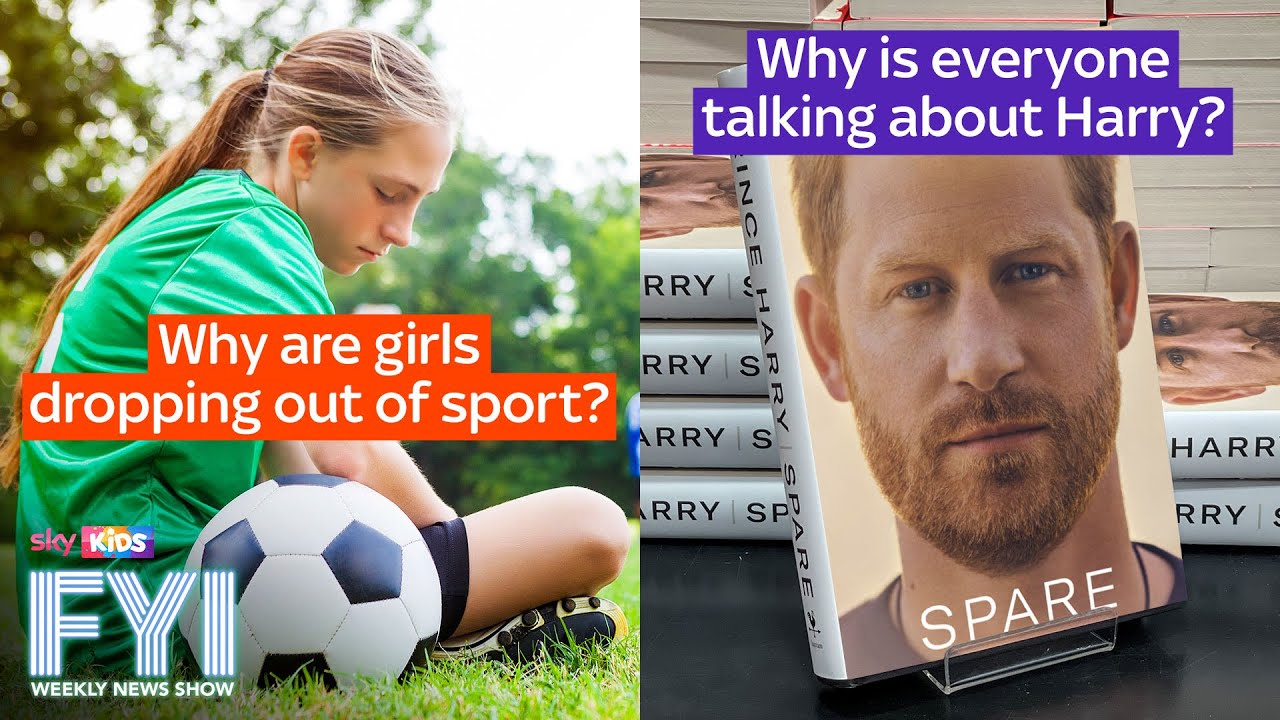FYI Weekly News Show - Why are girls dropping out of sport? And why is ...
