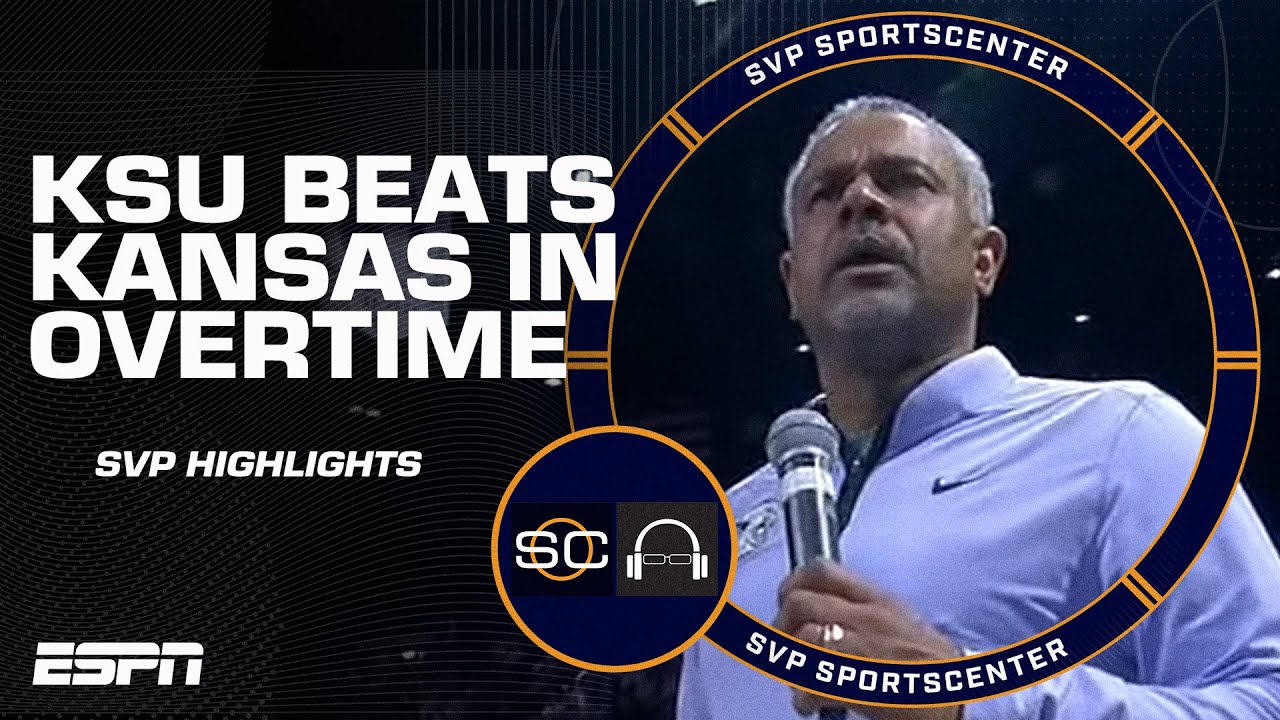 Jerome Tang was FIRED UP after KSU snapped Kansas' 7W streak | SC with ...