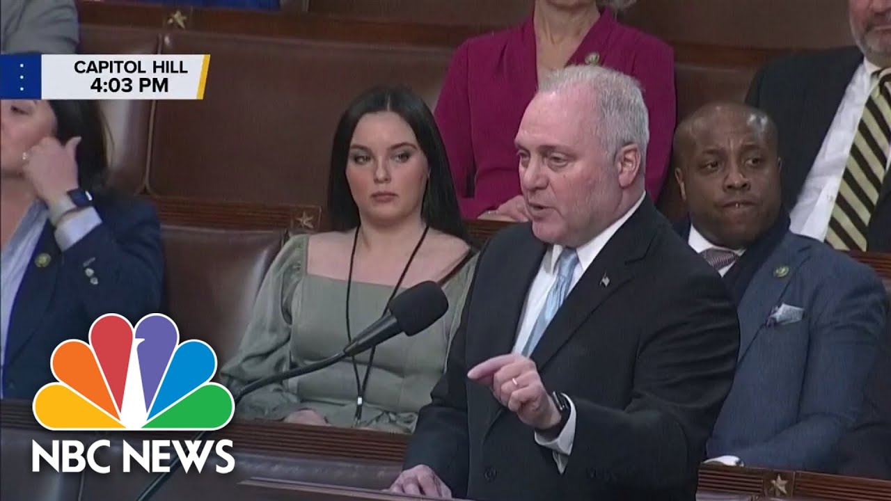 Chuck Todd: Speakership fight is ‘real-time rupturing inside the House ...