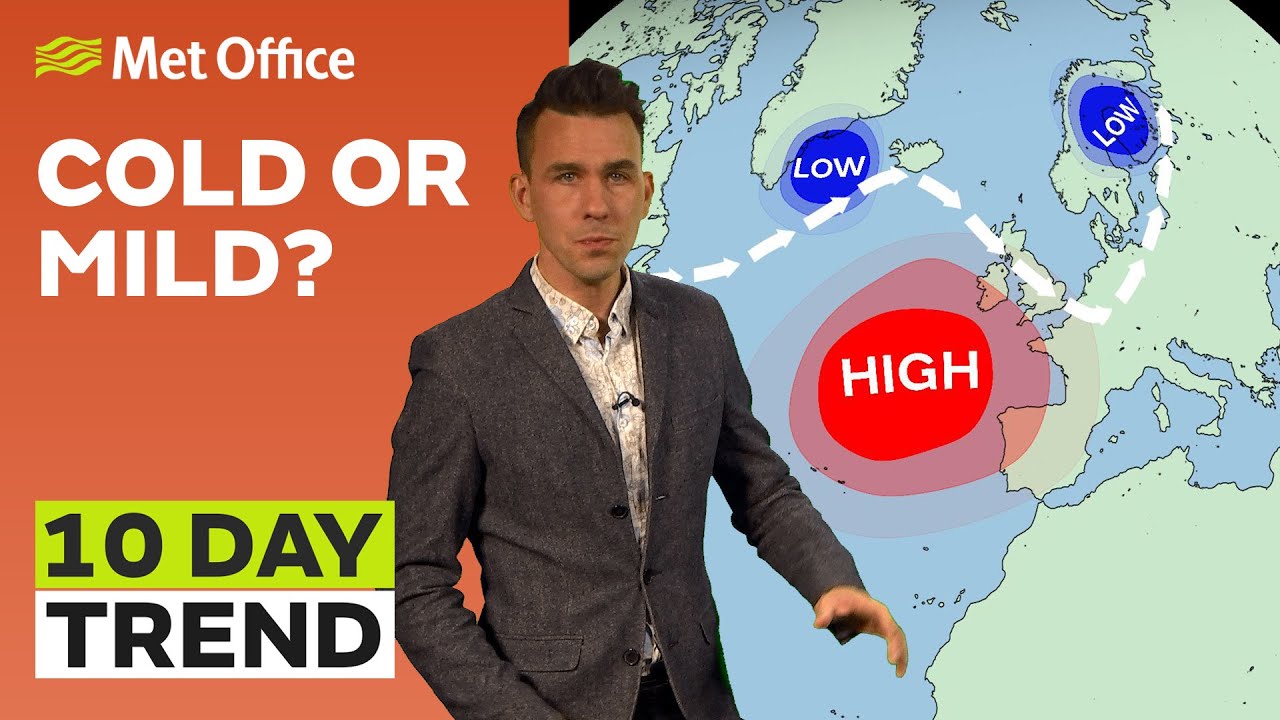 10 Day Trend 25/01/2023 – Back to average? - Met Office Weather ...