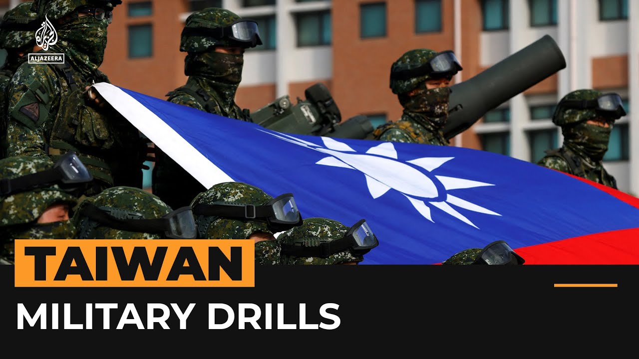 Taiwan carries out military drills after Chinese incursions | Al ...