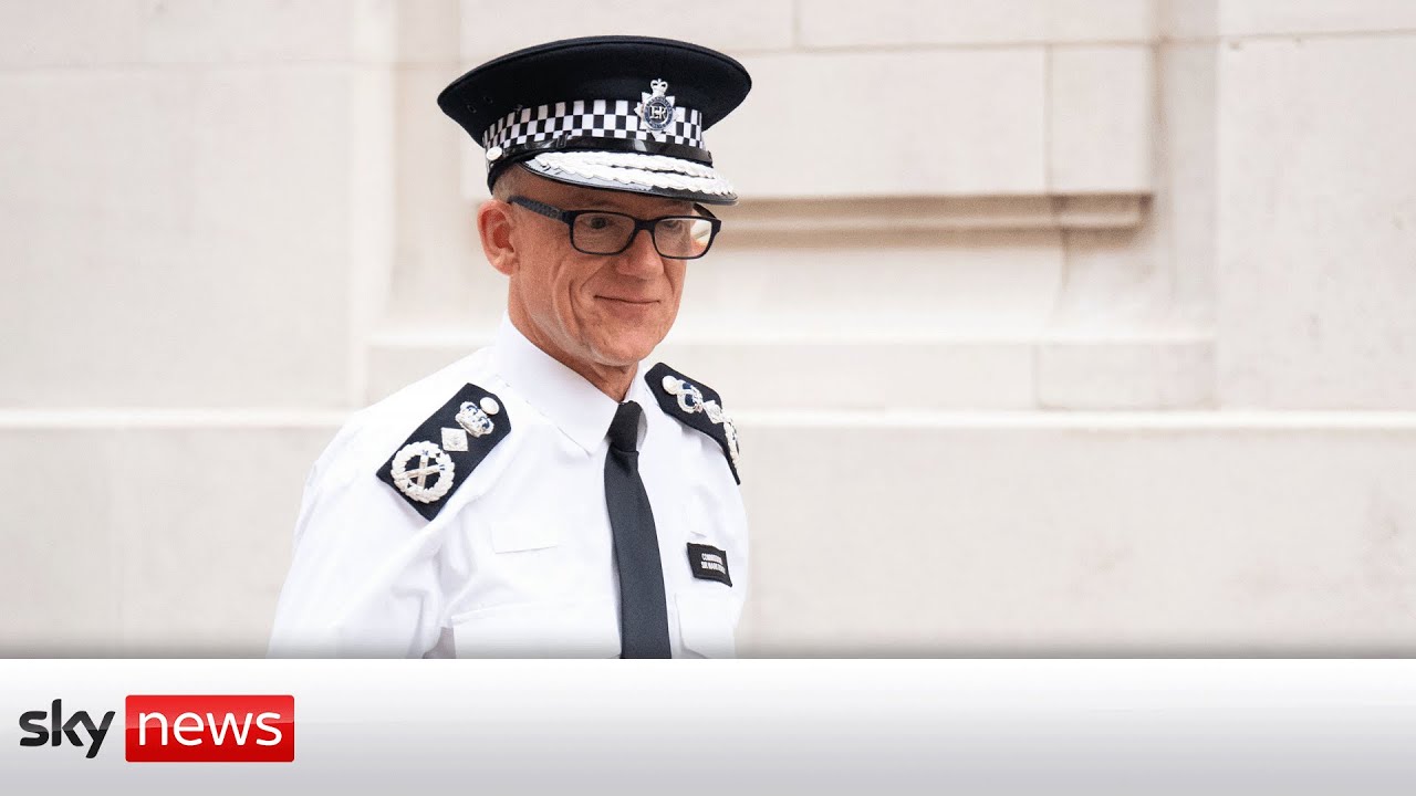 Watch live: Met Police Commissioner Sir Mark Rowley speaks at London ...