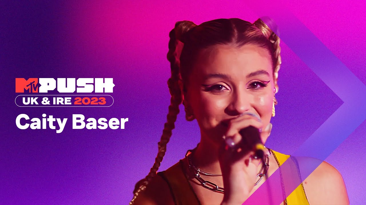 Caity Baser live performance of Kiss You | MTV UK & IRE PUSH 2023 - The ...