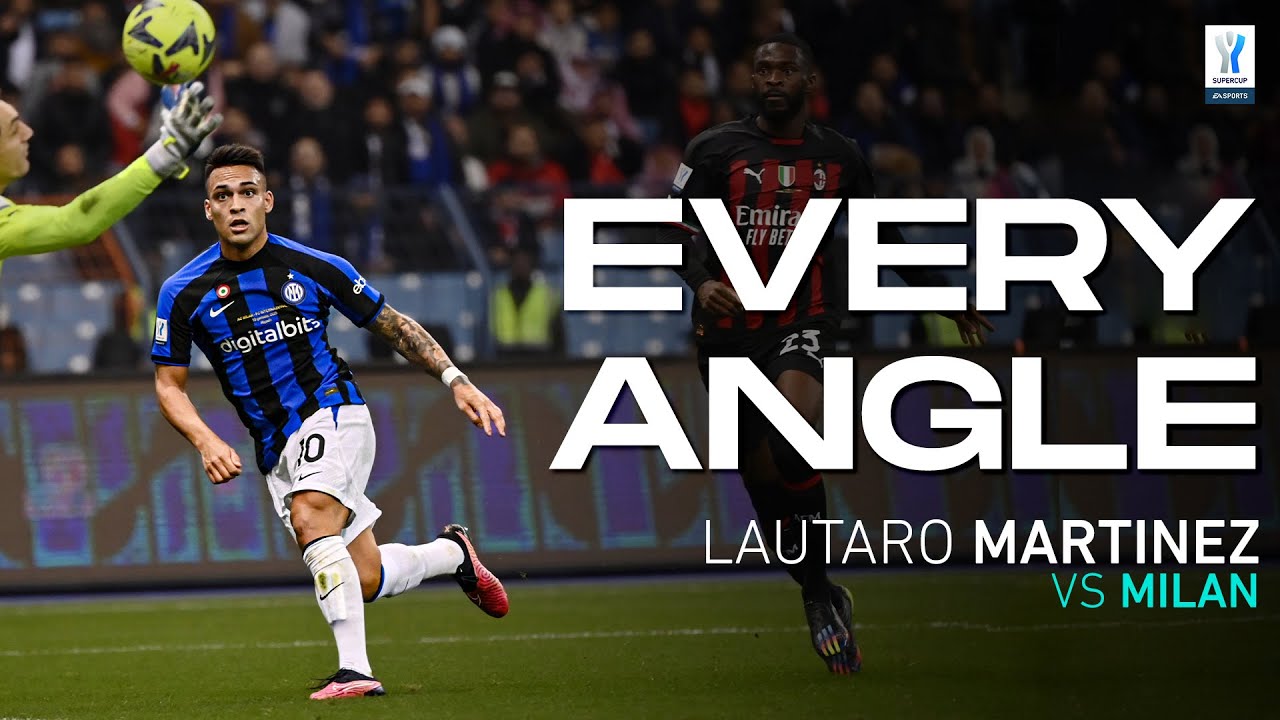 Lautaro scores Inter’s third with a cheeky chip | Every Angle | EA ...