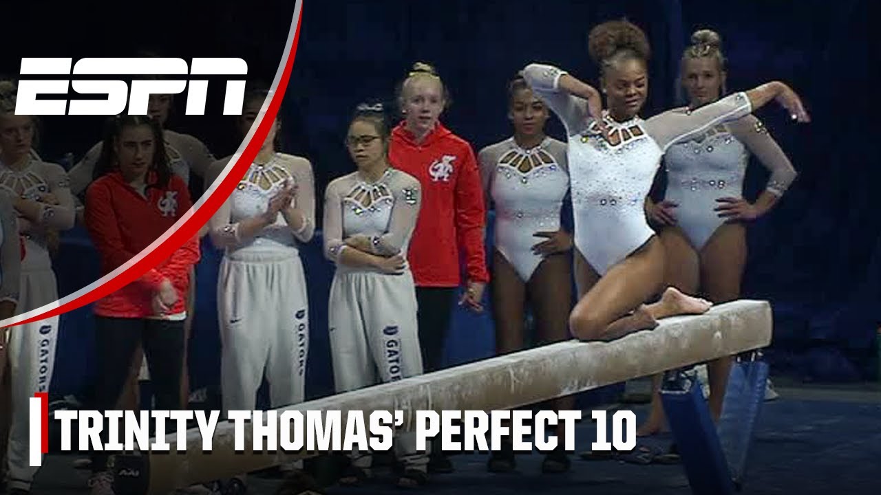 Florida’s Trinity Thomas opens 2023 with a Perfect 10 on balance beam ...