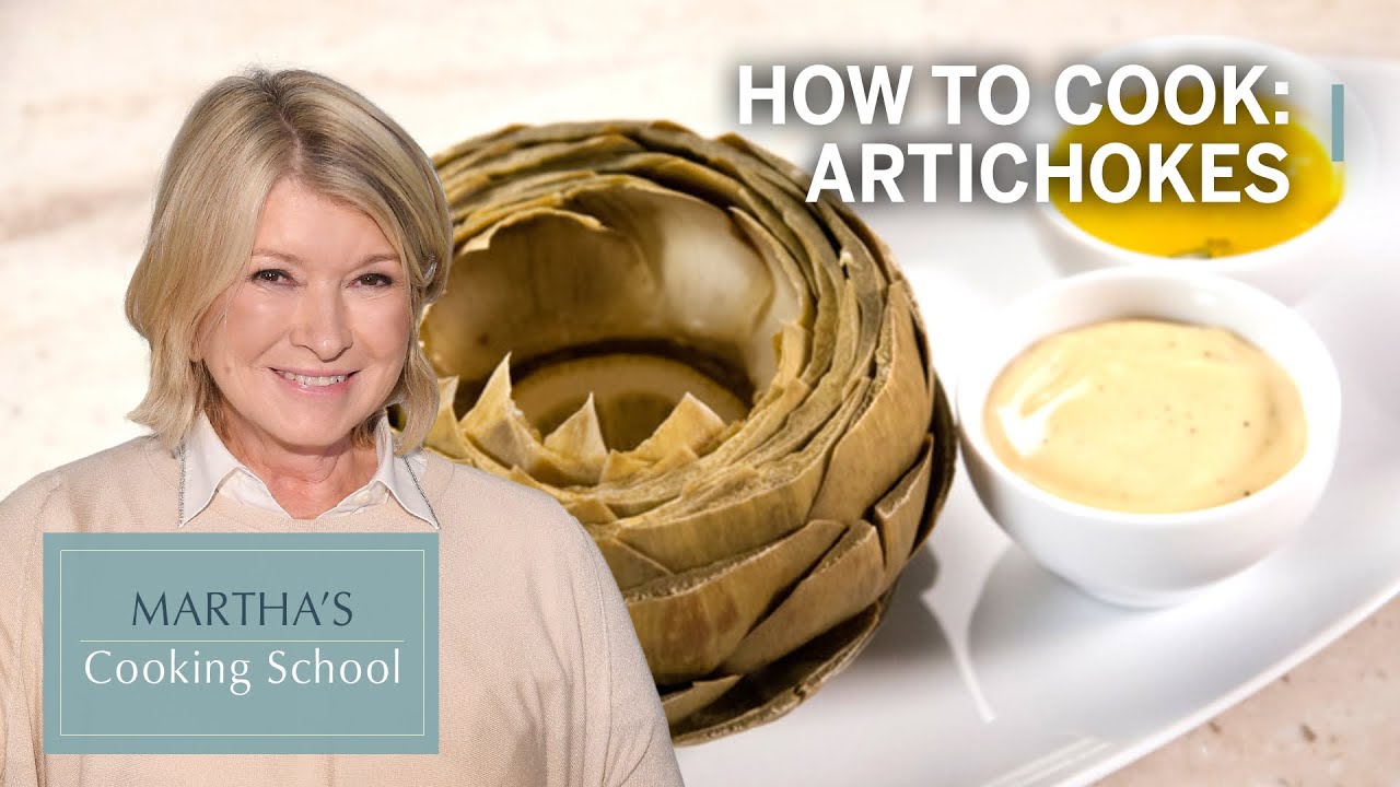 How to Make Martha Stewart's Steamed Artichokes with Tarragon Butter ...