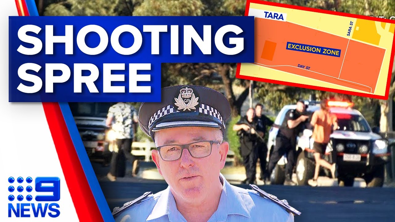 Three teens charged after up to nine shots fire in Tara, Queensland | 9 ...