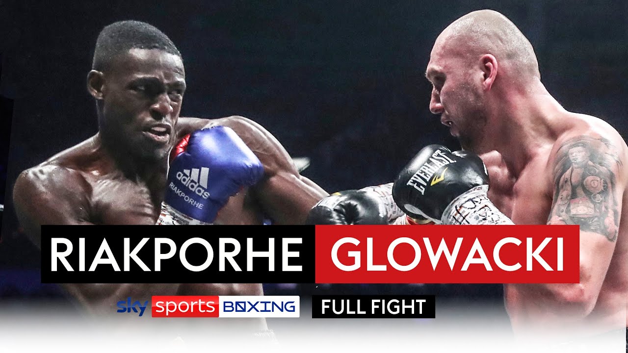 FULL FIGHT! Richard Riakporhe vs Krzysztof Głowacki | BIG STOPPAGE ...