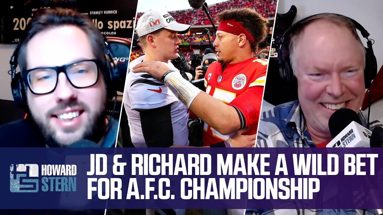 JD Harmeyer and Richard Christy Make an AFC Championship Bet - The ...