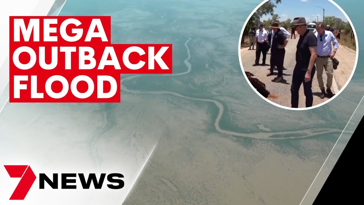 Australia’s large outback flood in the Kimberley | 7NEWS - The Global ...