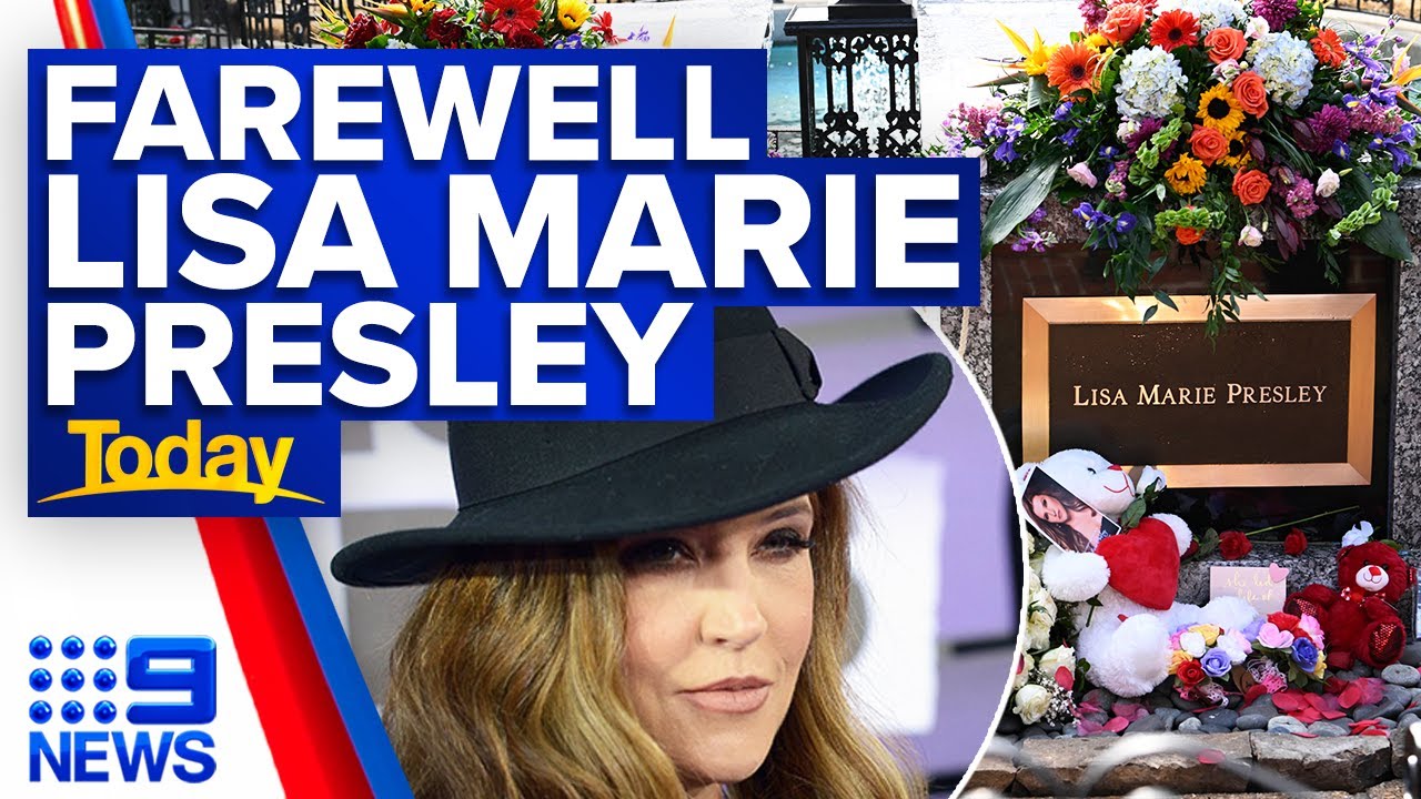 Lisa Marie Presley farewelled in emotional tribute at Graceland | 9 ...