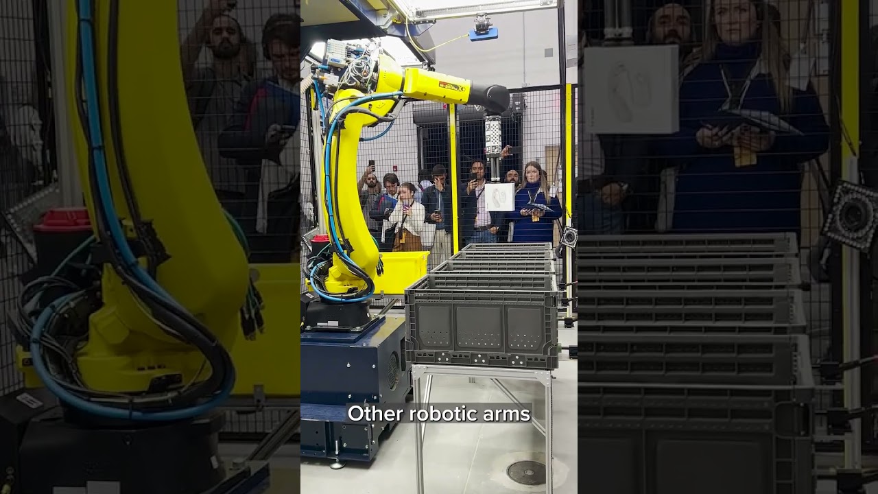 Amazon shows off a robotic arm called 'Sparrow' that can pick millions ...