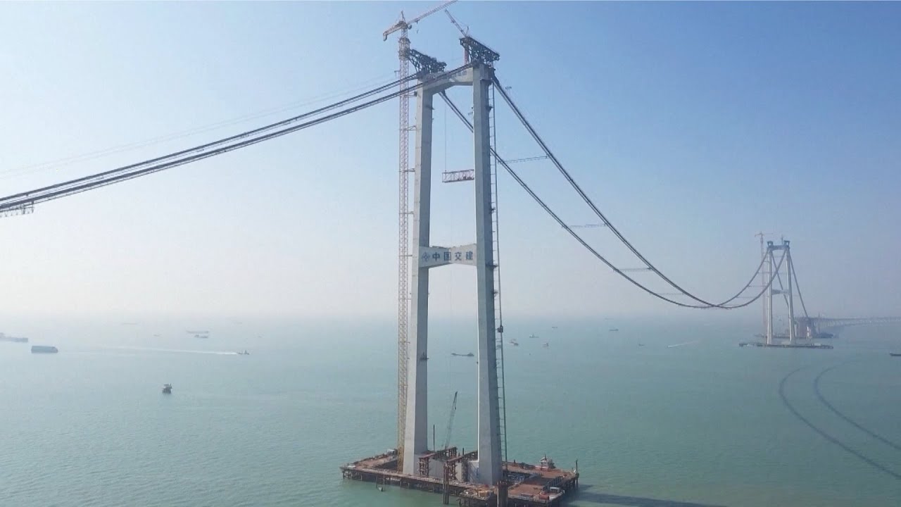 Chinese workers propel Greater Bay Area mega bridge project during ...