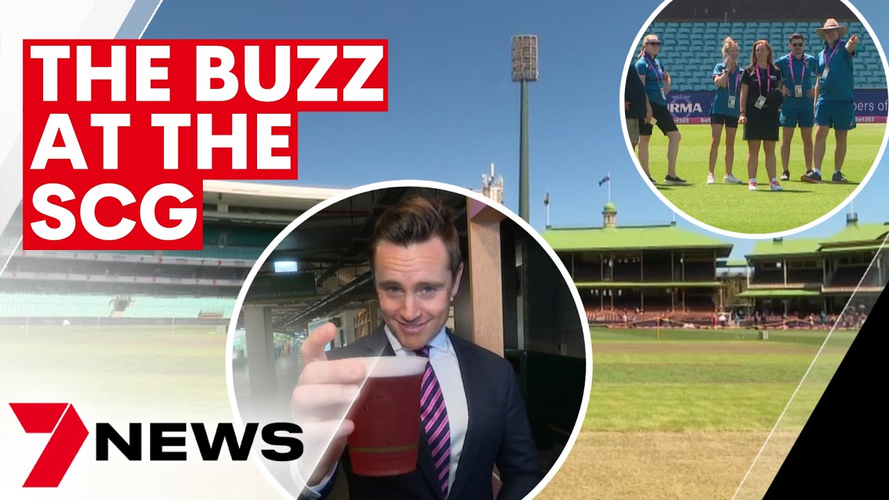 Preparing for the fifth Test at the SCG, the 2023 Pink Test | 7NEWS ...