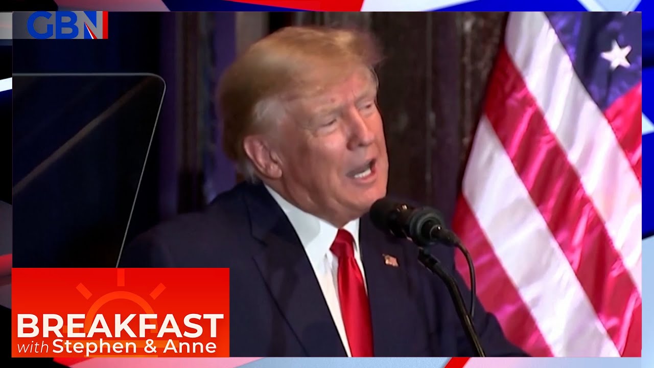 Donald Trump made his first public 2024 presidential campaign ...