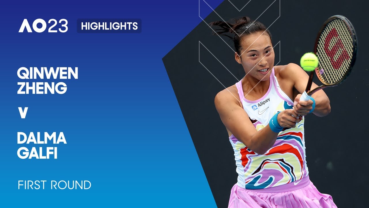 Qinwen Zheng v Dalma Galfi Highlights | Australian Open 2023 First Round - The Global Herald