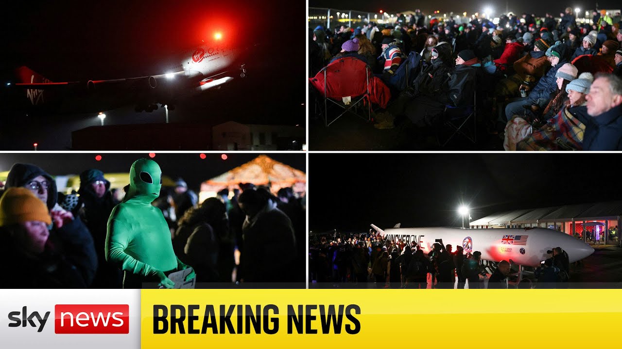 UK Space Launch: Historic rocket launch ends in failure - The Global Herald
