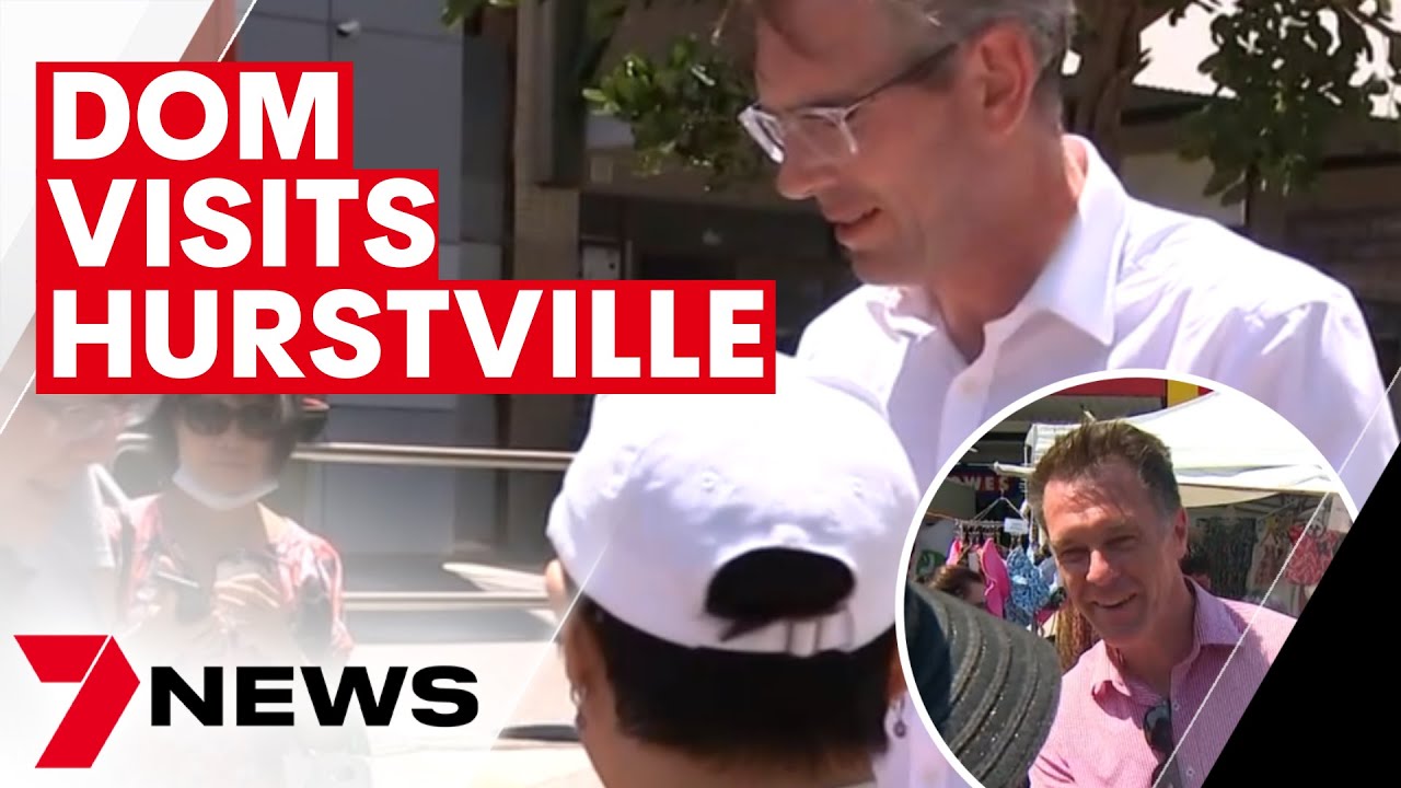 Dominic Perrottet visits Chris Minns’ seat of Kogarah | 7NEWS - The ...