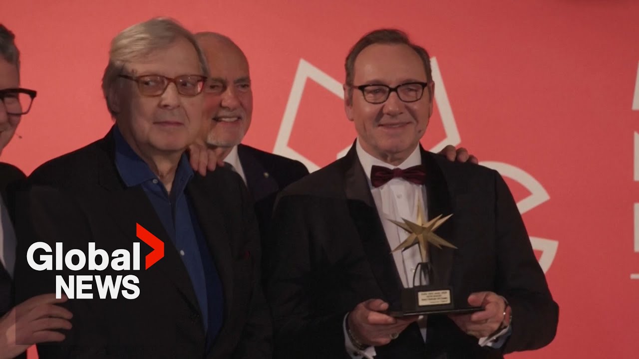 Kevin Spacey praises Italy's Museum of Cinema for having "the balls" to ...