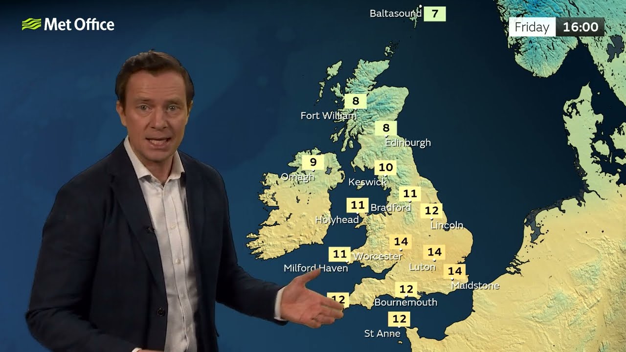 17/02/23 –Very windy start in north – Afternoon Weather Forecast UK – Met Office Weather - The ...