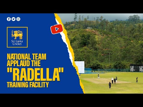 National team members applaud the "Radella" training facility - The ...