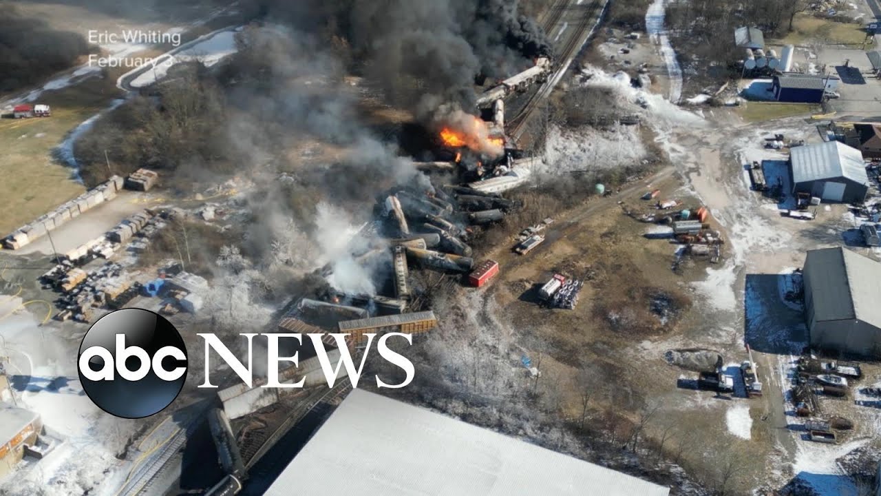 Ohio train derailment involving harmful chemical prompts resident ...