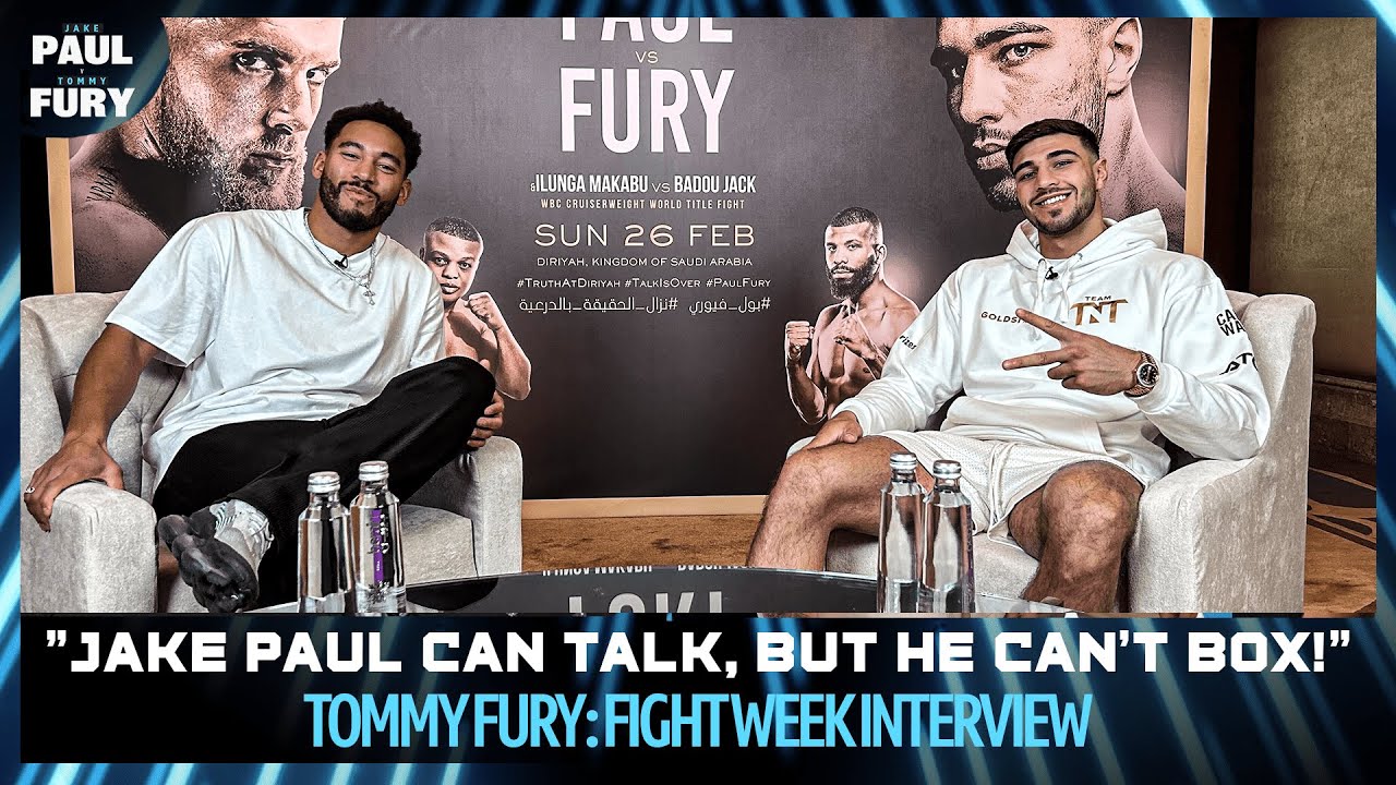Tommy Fury Fight Week Interview | "Jake Paul can talk, but he can't box ...