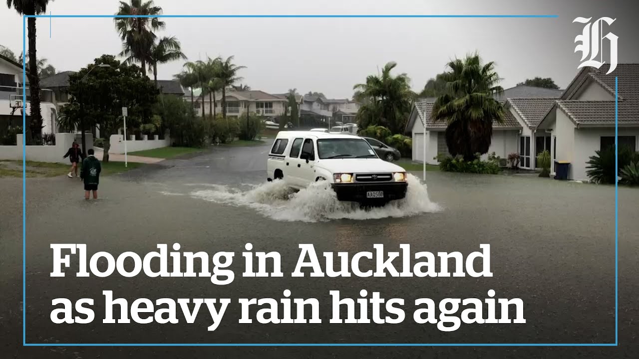 Flooding in Auckland as heavy rain hits again | nzherald.co.nz - The ...