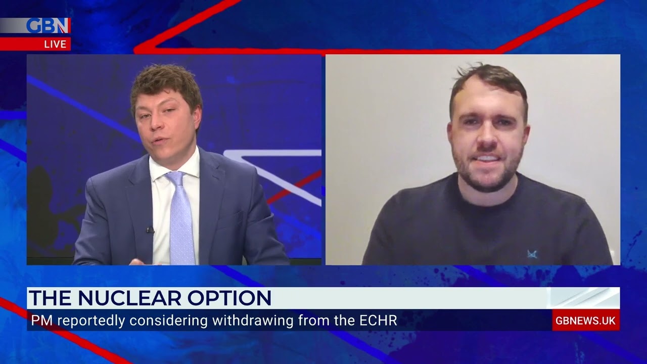 Jonathan Gullis: 'The ECHR should have NO jurisdiction over our laws ...