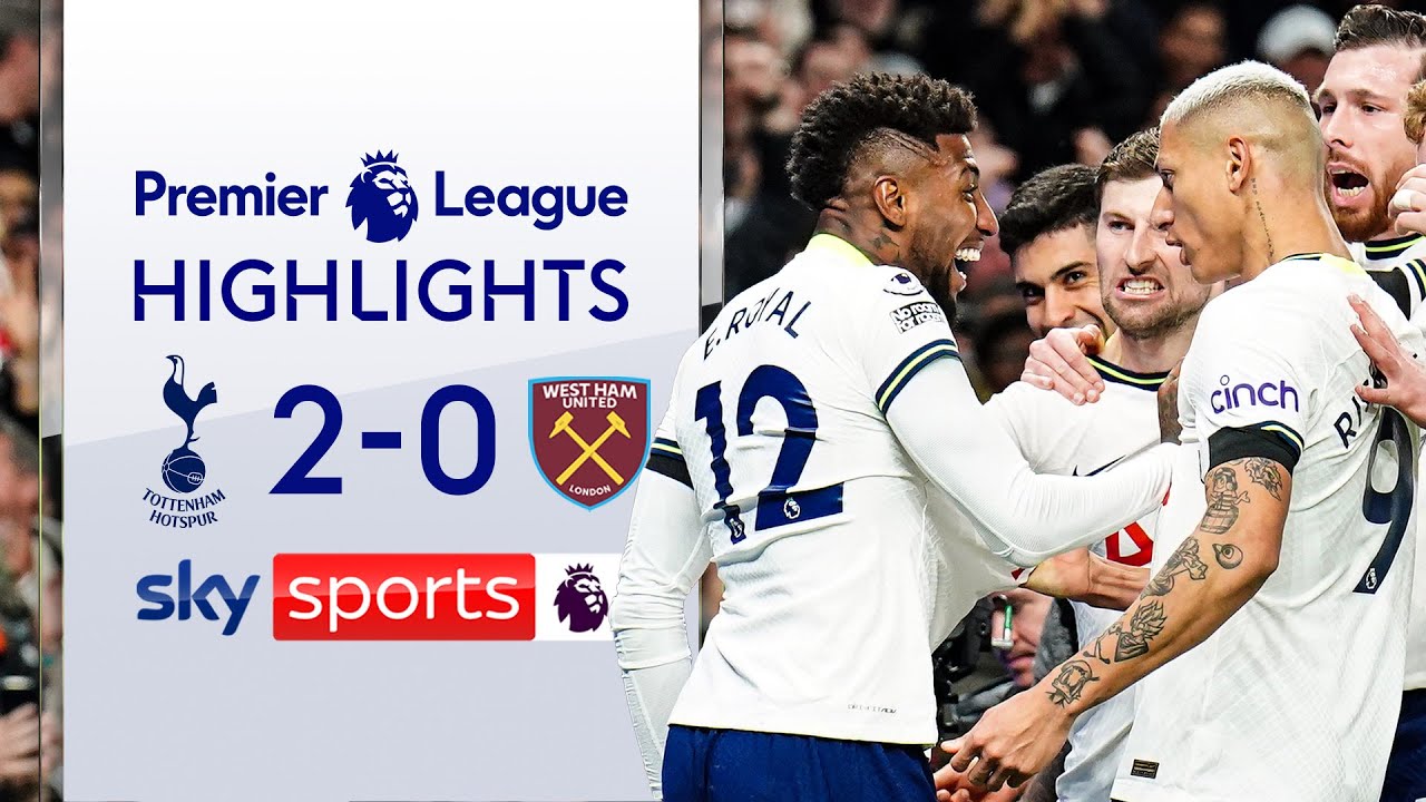 Royal & Son fire Spurs into the top four! | Tottenham 2-0 West Ham ...
