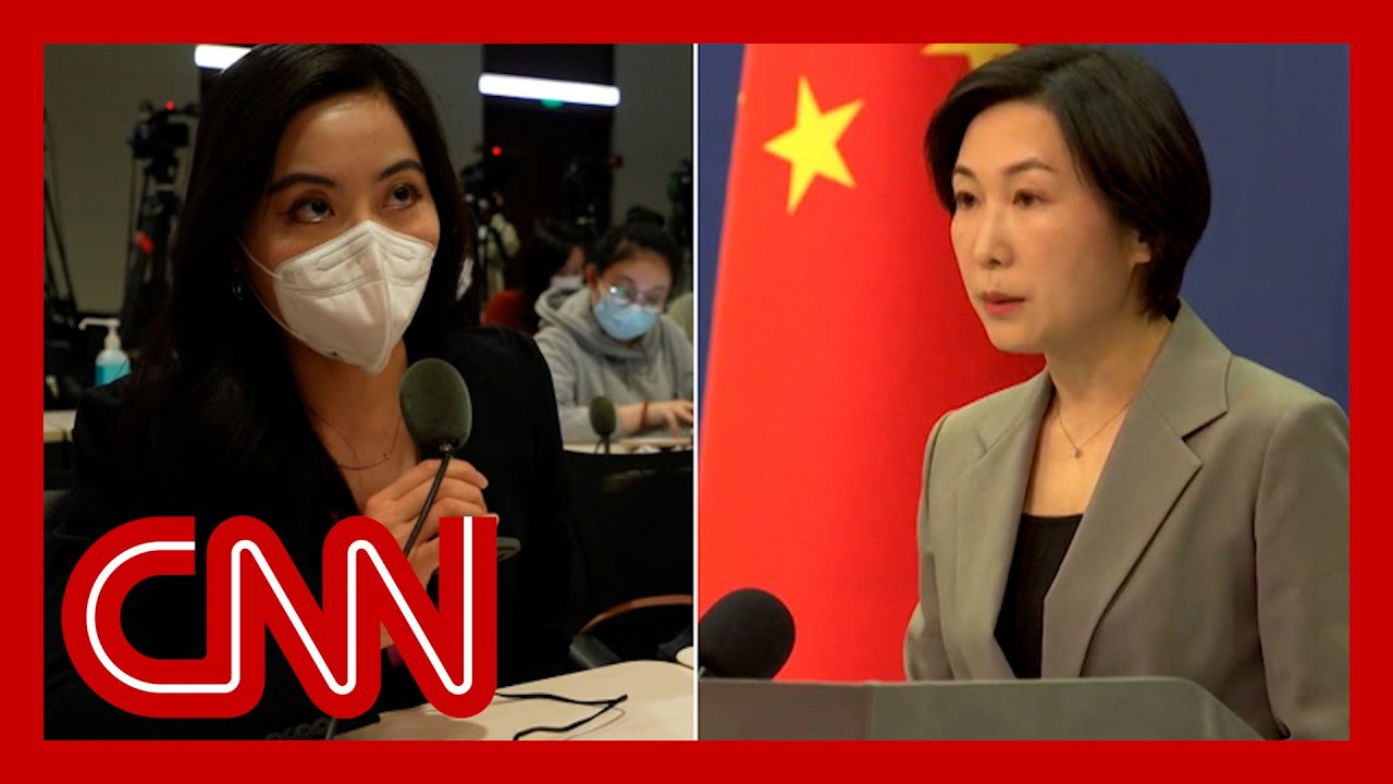 CNN reporter asks Chinese official about suspected spy balloon. See the ...