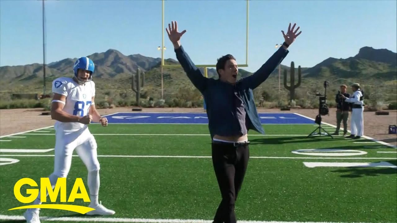 1-on-1 with Rob Gronkowski and the latest on Super Bowl Ads | GMA - The ...