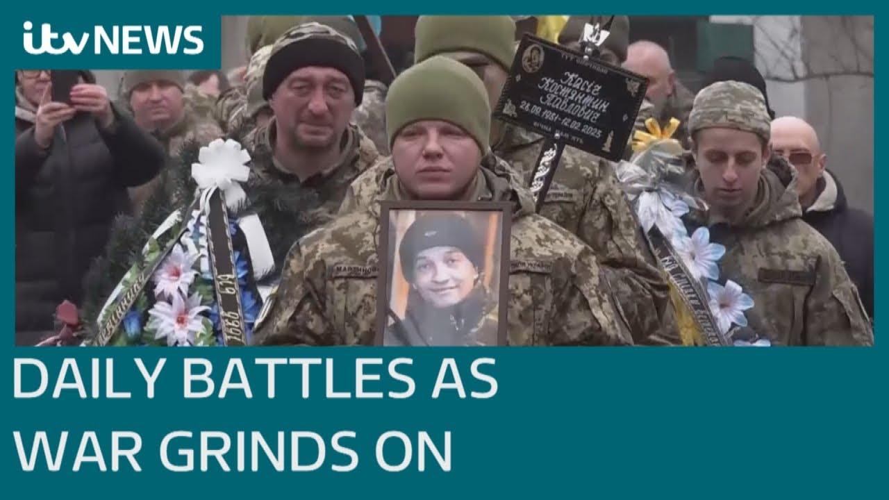 'It's the most difficult year of our lives': Longest battle of Ukraine ...
