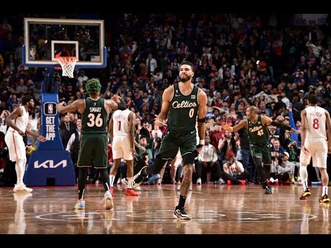 Jayson Tatum hits the clutch 3PT shot to seal the Celtics W! | February ...