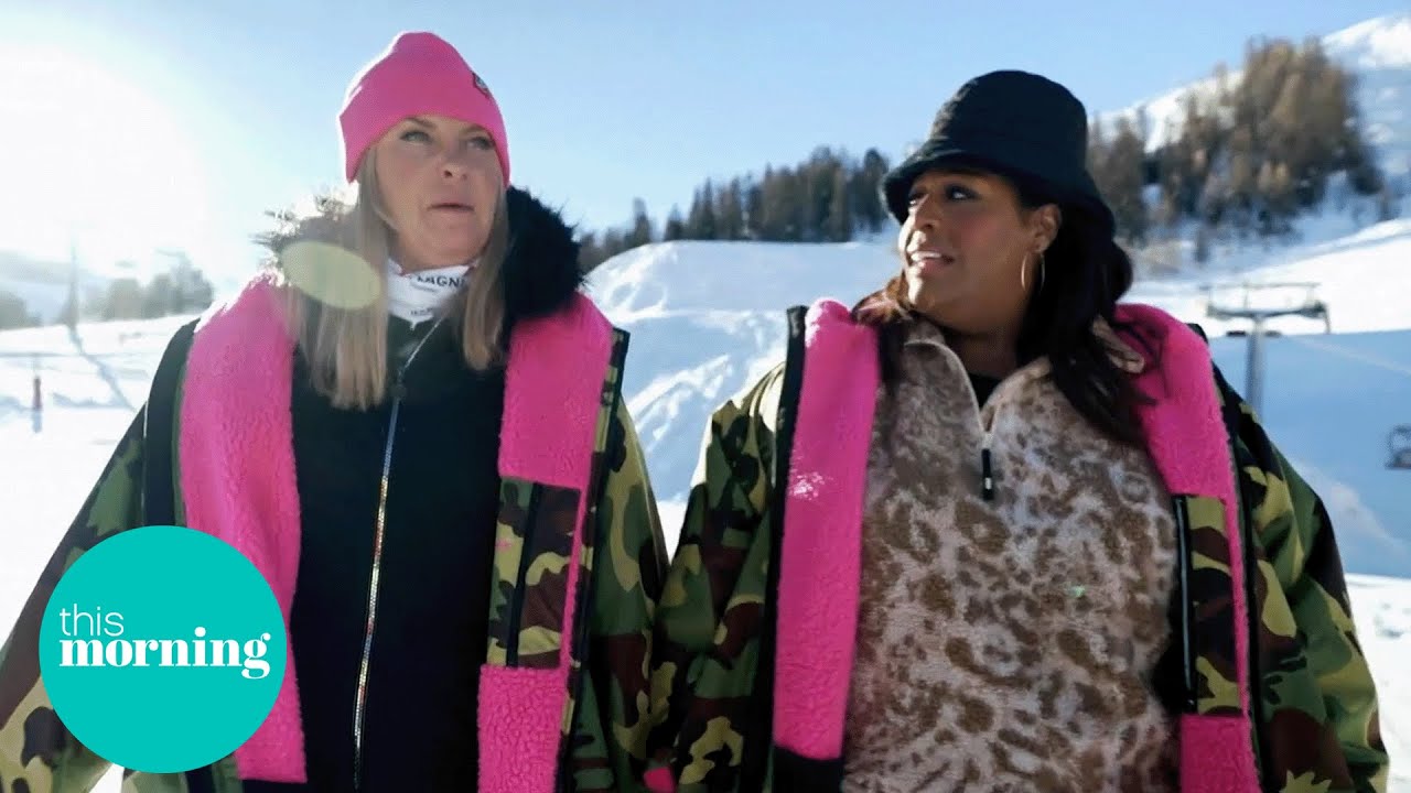 Josie & Alison Go Off-Piste For Their Alpine Adventure | This Morning ...