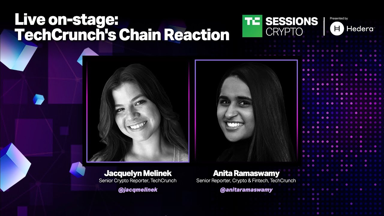 Live on-stage TechCrunch's Chain Reaction Podcast - The Global Herald