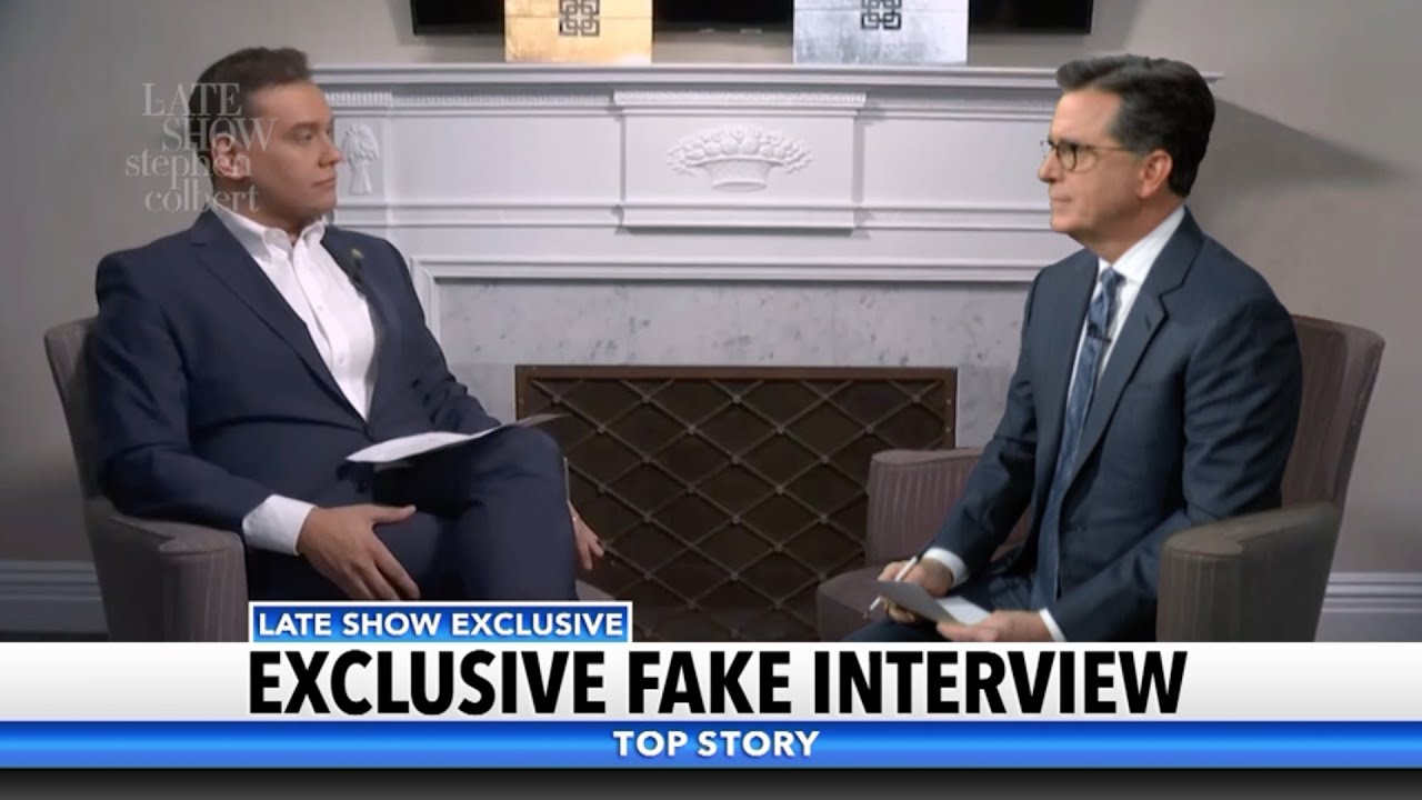 George Santos Sits Down With Stephen Colbert - The Global Herald
