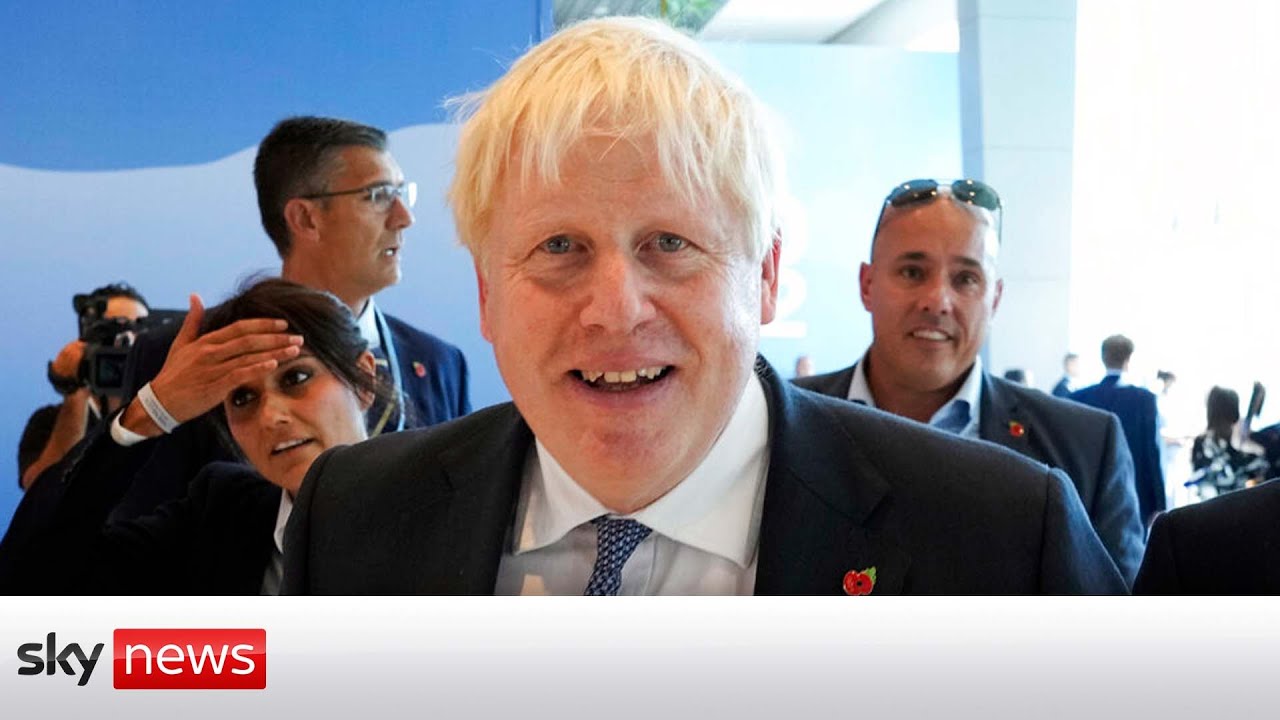 Watch live: Boris Johnson discusses 'the importance of Western unity ...