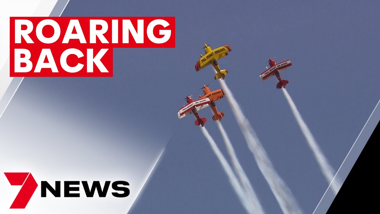 The Avalon Airshow takes off for the first time in four years | 7NEWS ...