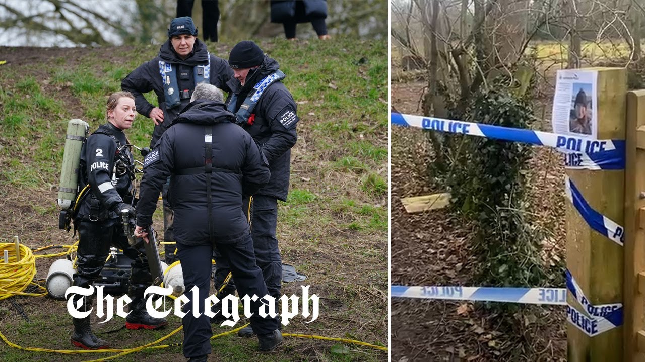 Missing dog walker: Police cordon off bench where Nicola Bulley was ...